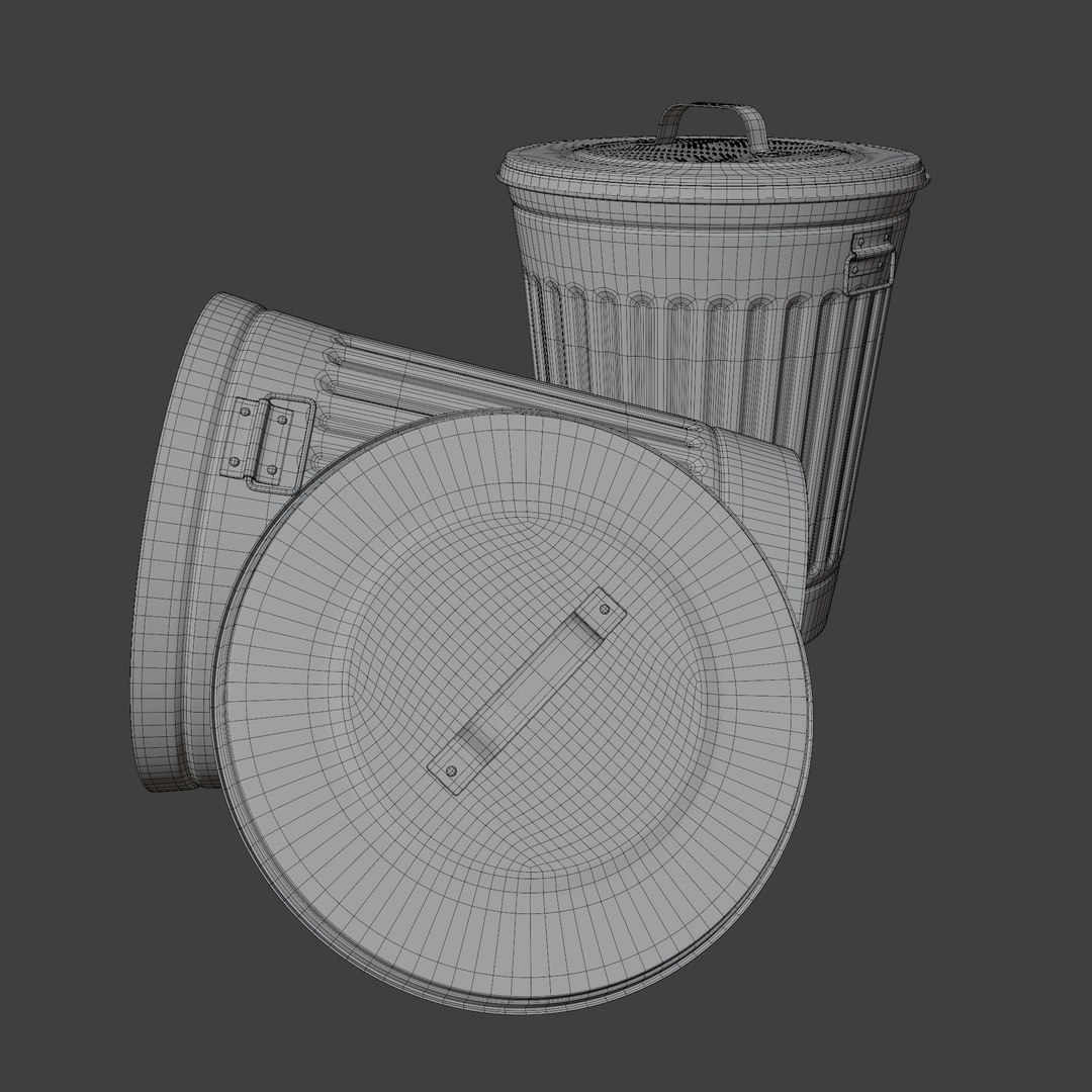 Realistic old garbage 3D model - TurboSquid 1705784