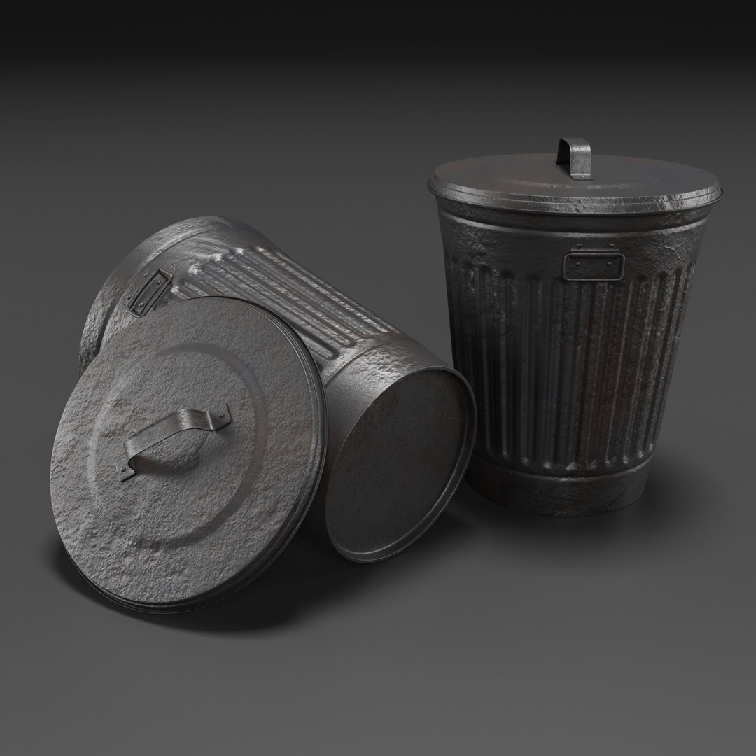 Realistic old garbage 3D model - TurboSquid 1705784
