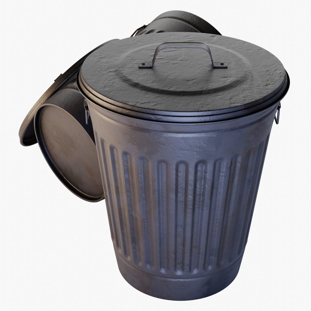 Realistic Old Garbage 3D Model - TurboSquid 1705784