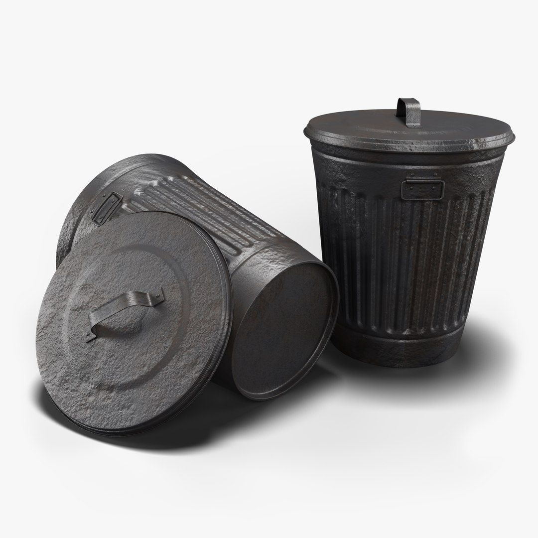 Realistic old garbage 3D model - TurboSquid 1705784