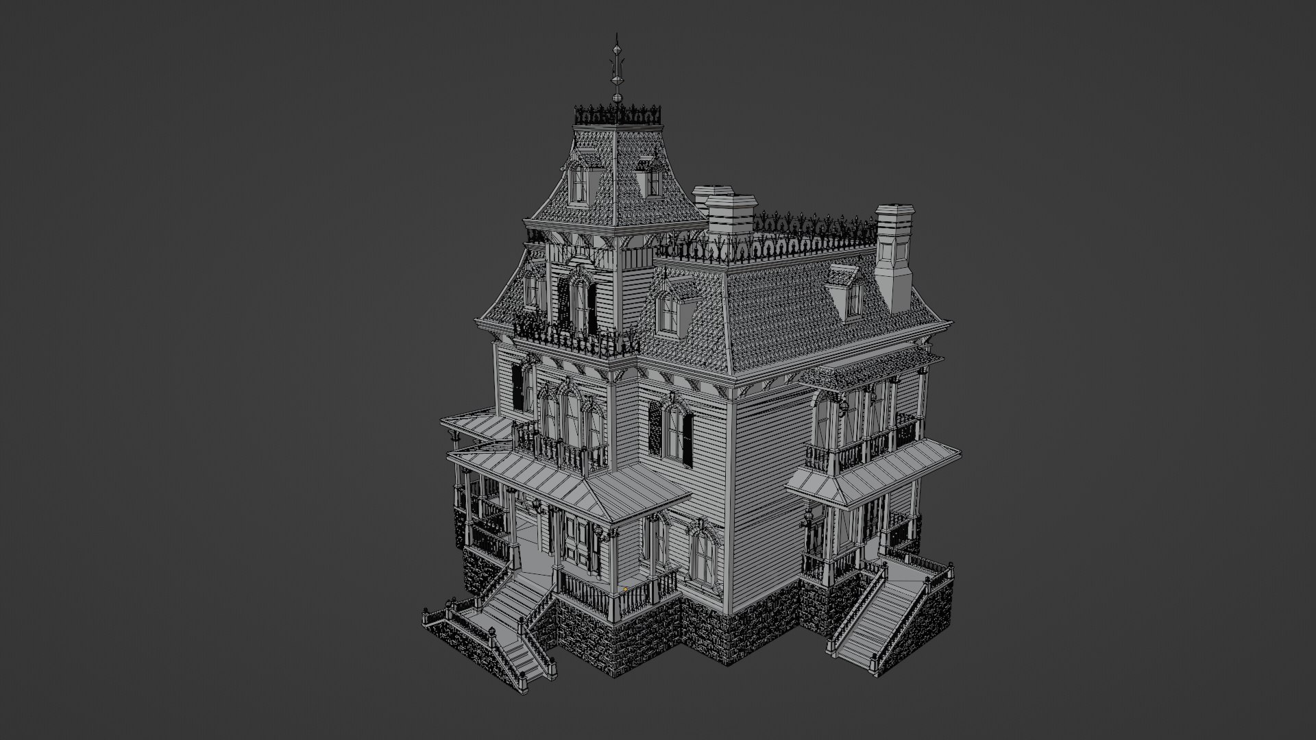 Phantom Manor 3D Model - TurboSquid 2294698