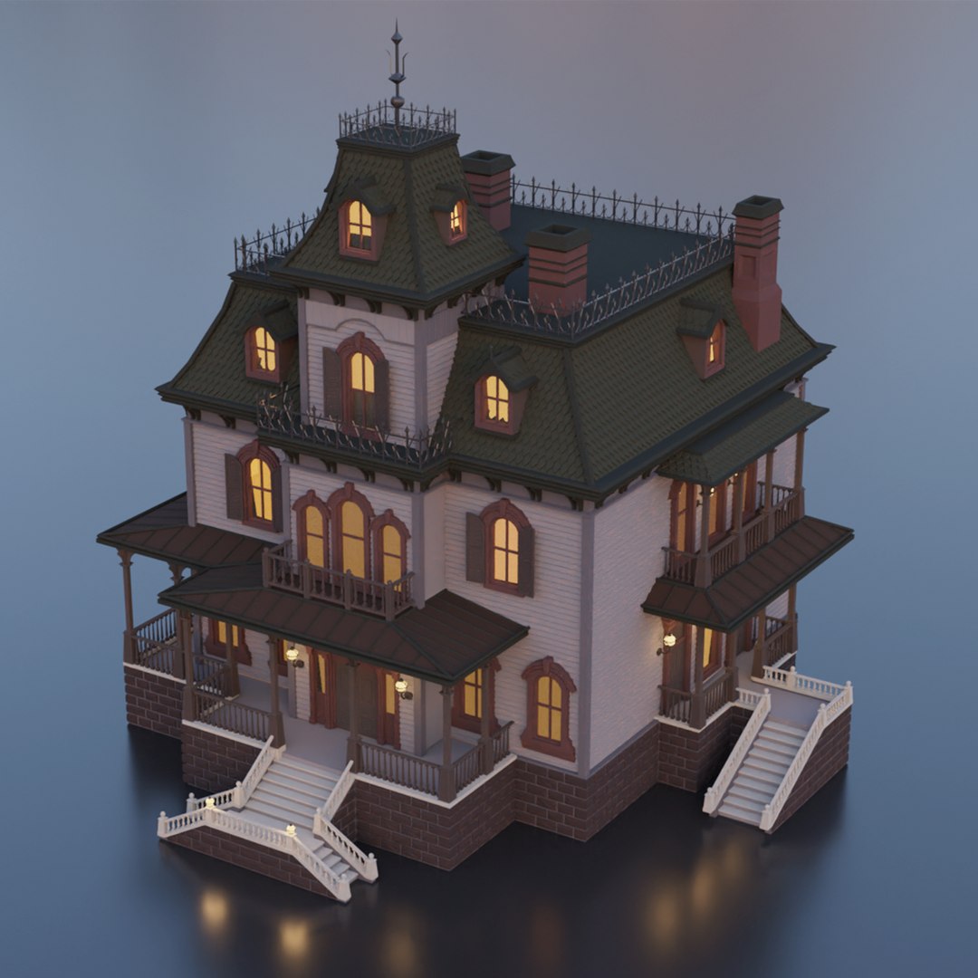 Phantom Manor 3D Model - TurboSquid 2294698