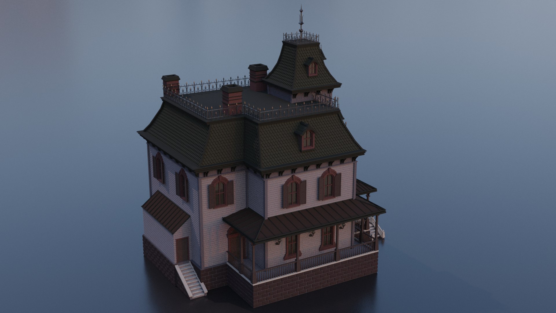 Phantom Manor 3D Model - TurboSquid 2294698
