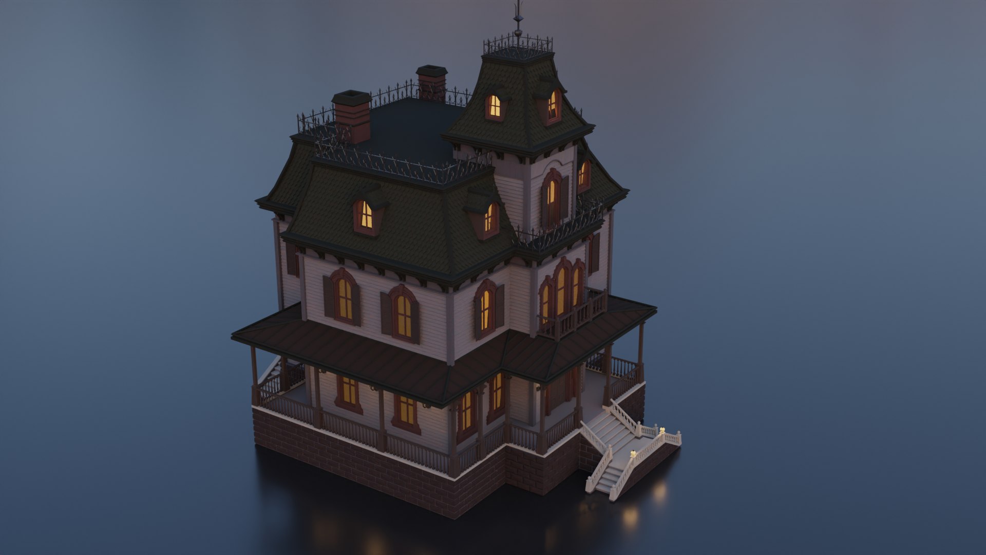 Phantom Manor 3D Model - TurboSquid 2294698