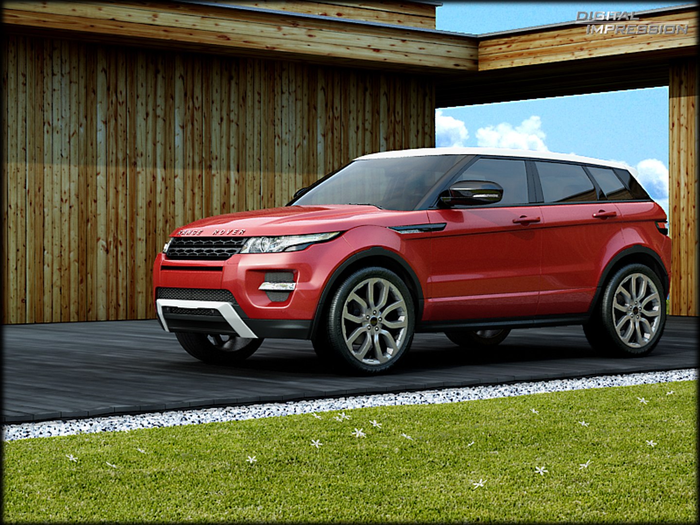 Range Rover Evoque 3ds