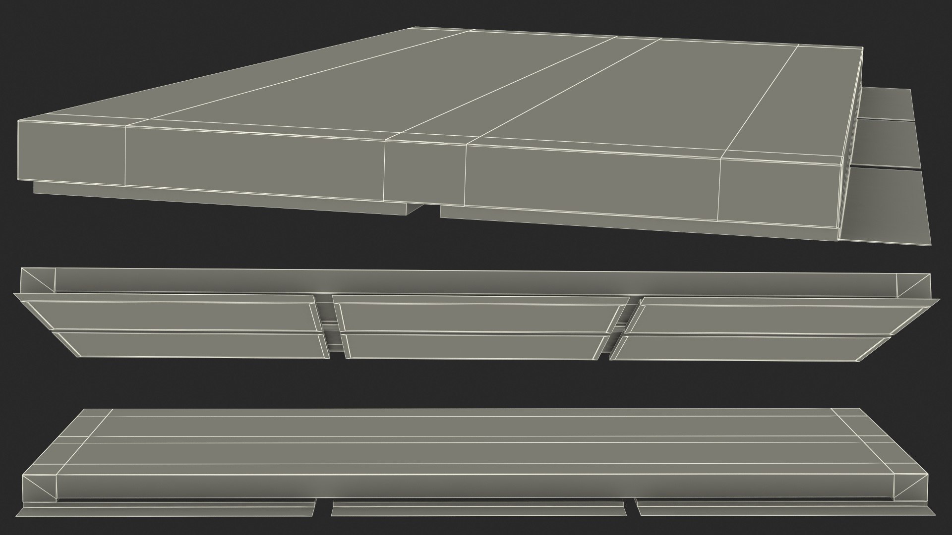 3D flight information display model - TurboSquid 1645668