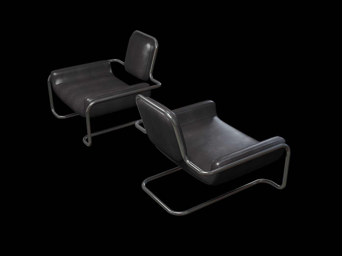 3d model lemon-chairs