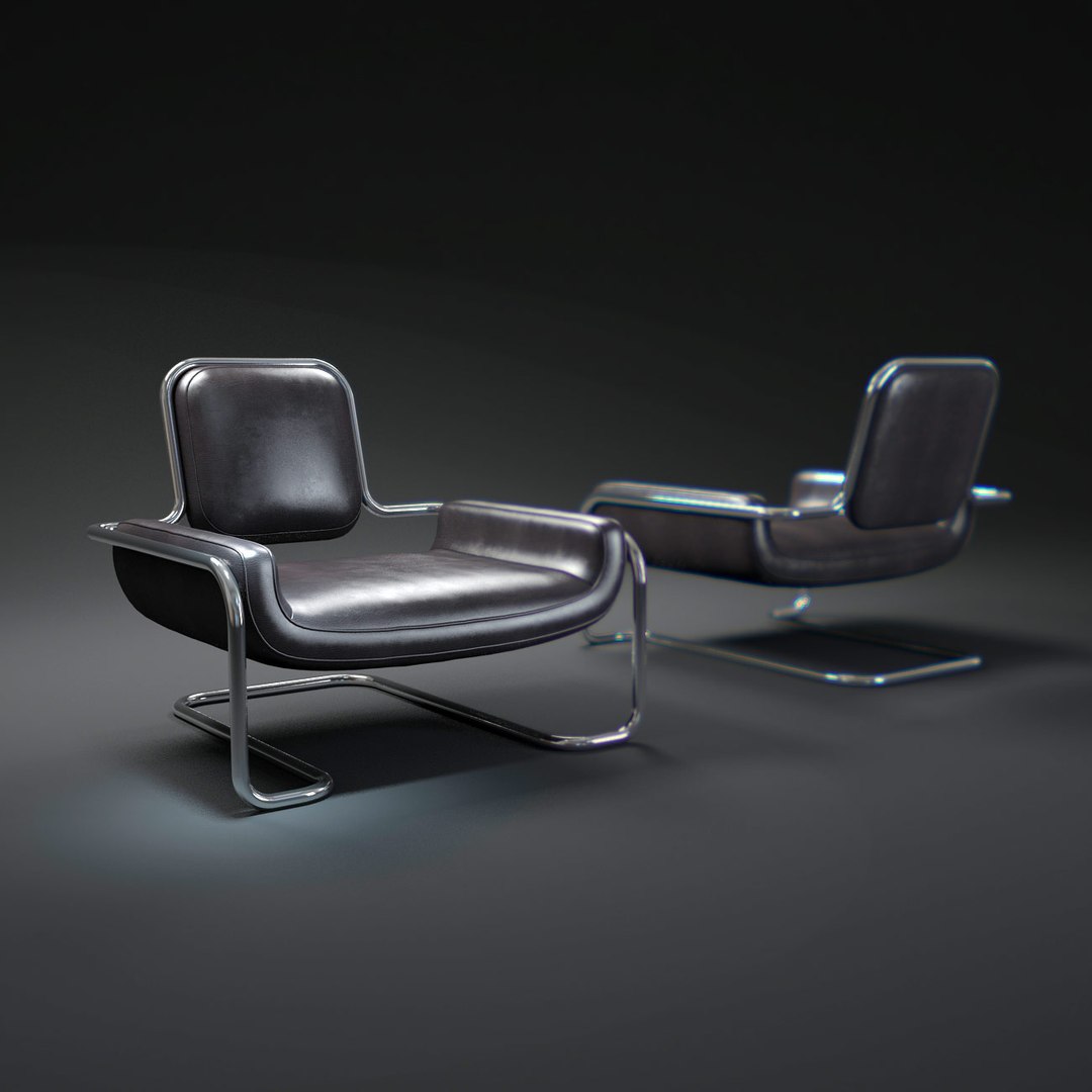 3d model lemon-chairs