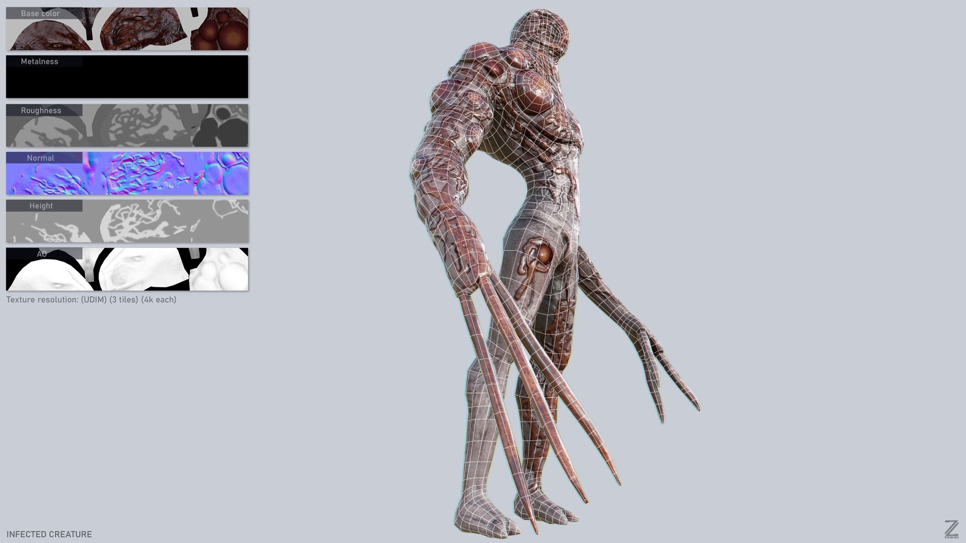 3D Infected Creature Collection - TurboSquid 2248645