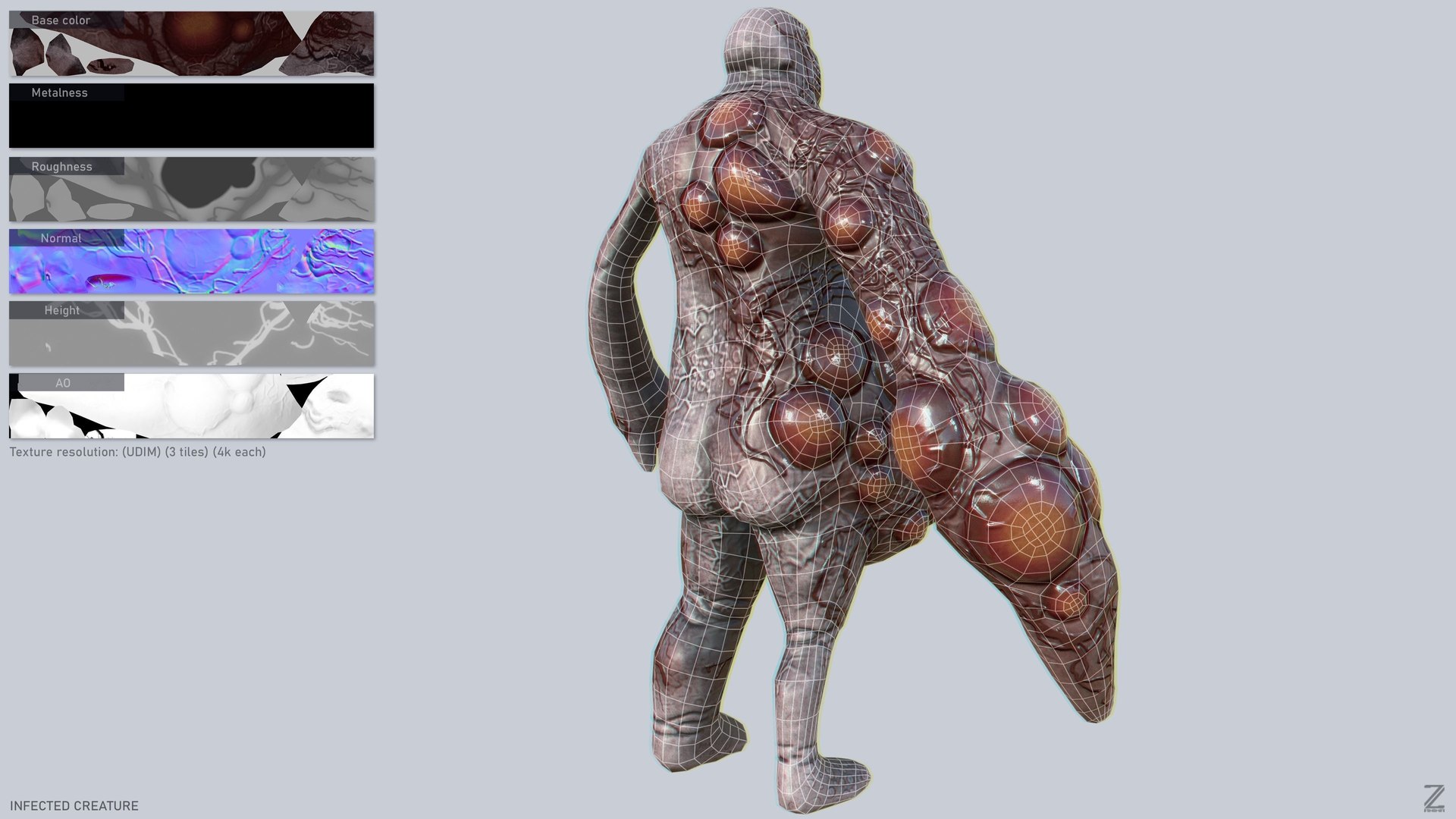 3D Infected Creature Collection - TurboSquid 2248645