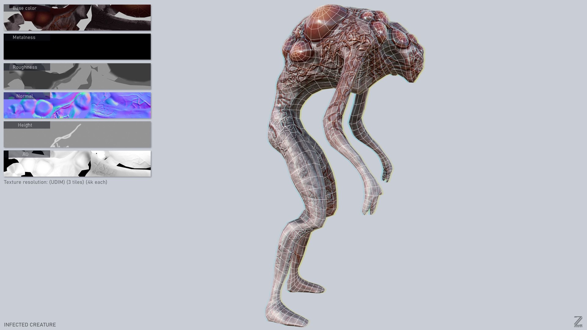 3D Infected Creature Collection - TurboSquid 2248645