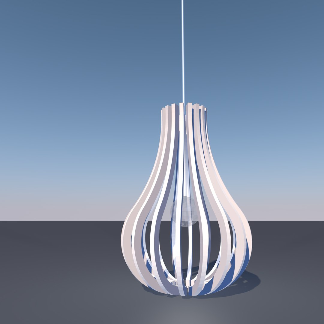 3D Hanging Lamp Model - TurboSquid 2234354