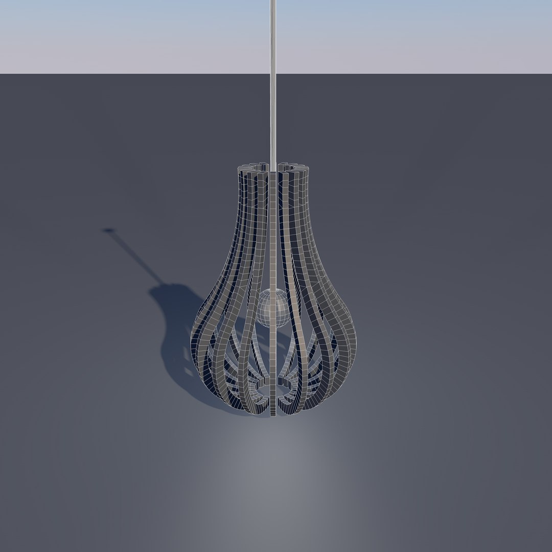 3D Hanging Lamp Model - TurboSquid 2234354