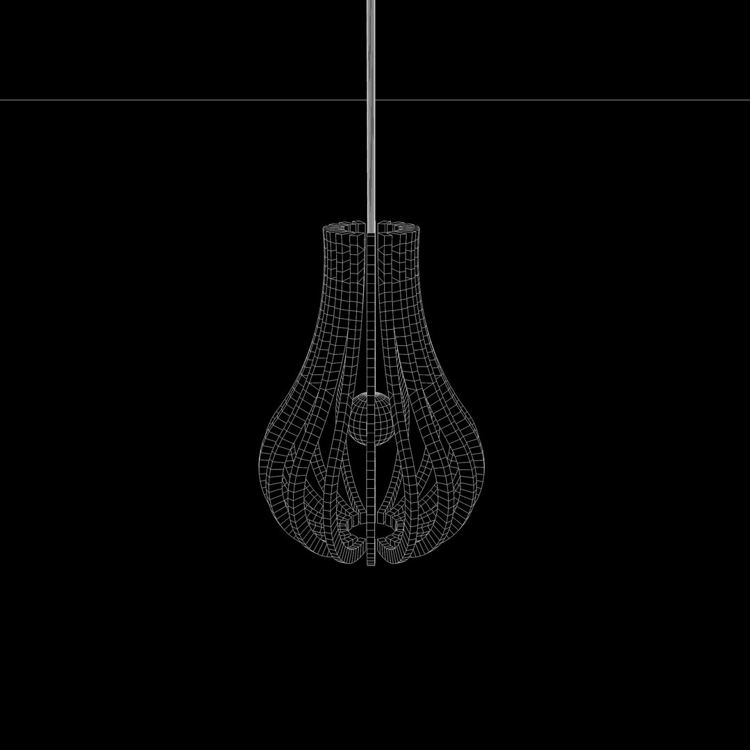3D Hanging Lamp Model - TurboSquid 2234354