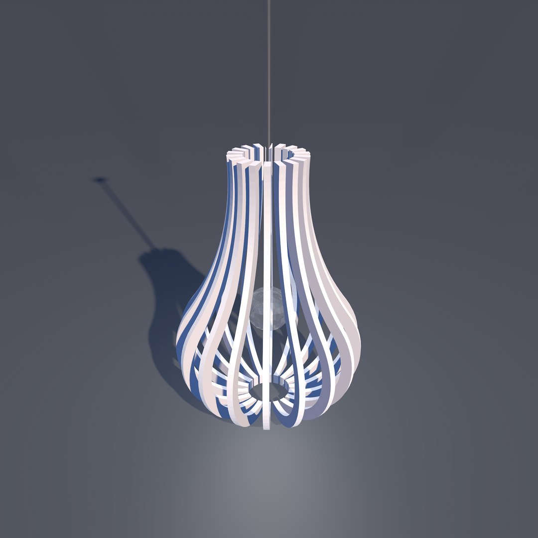 3D Hanging Lamp Model - TurboSquid 2234354