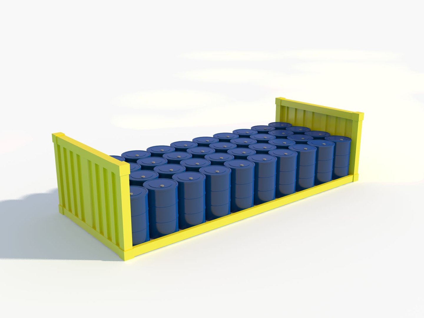 Low-poly barrel container 3D - TurboSquid 1550031