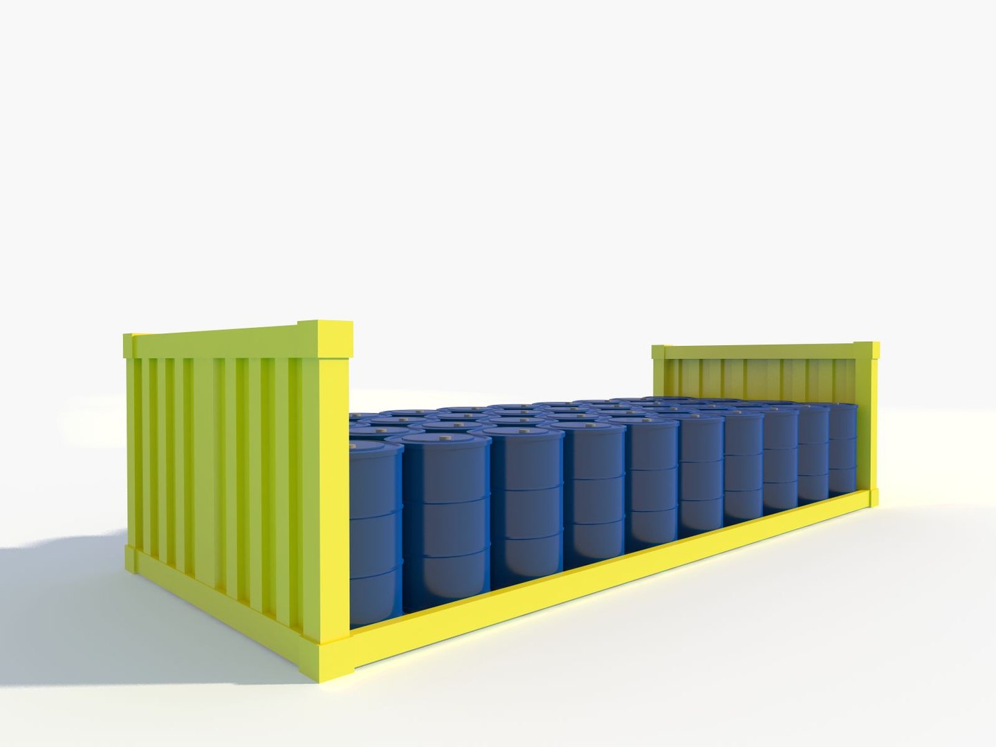 Low-poly barrel container 3D - TurboSquid 1550031