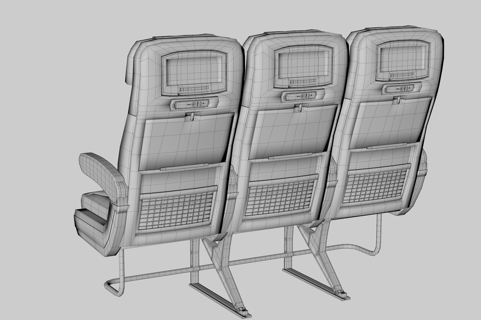 3D Airplane Chair - TurboSquid 1274336