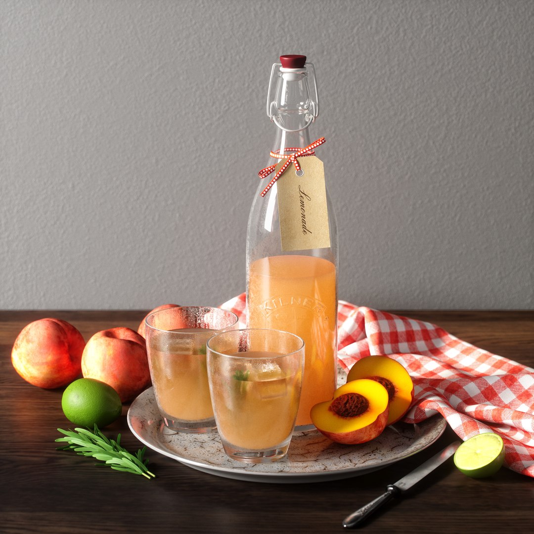 Limonade set 3D - TurboSquid 1249854