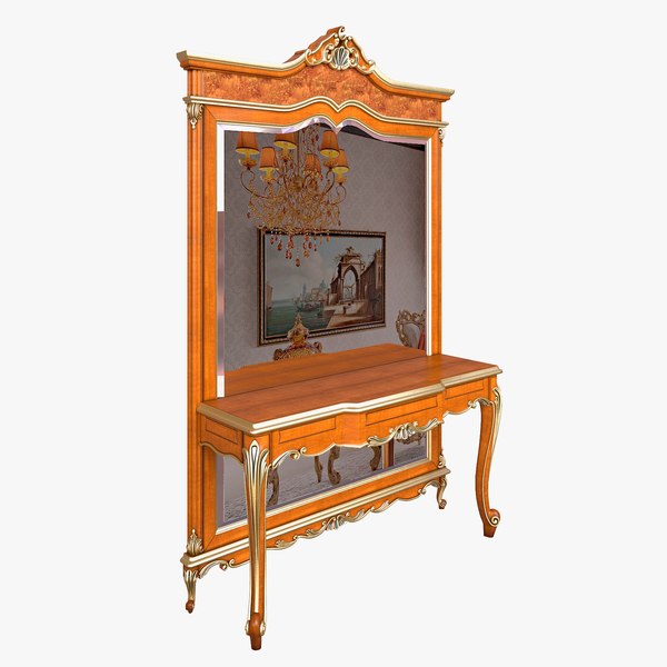 entrance panel console 3d model