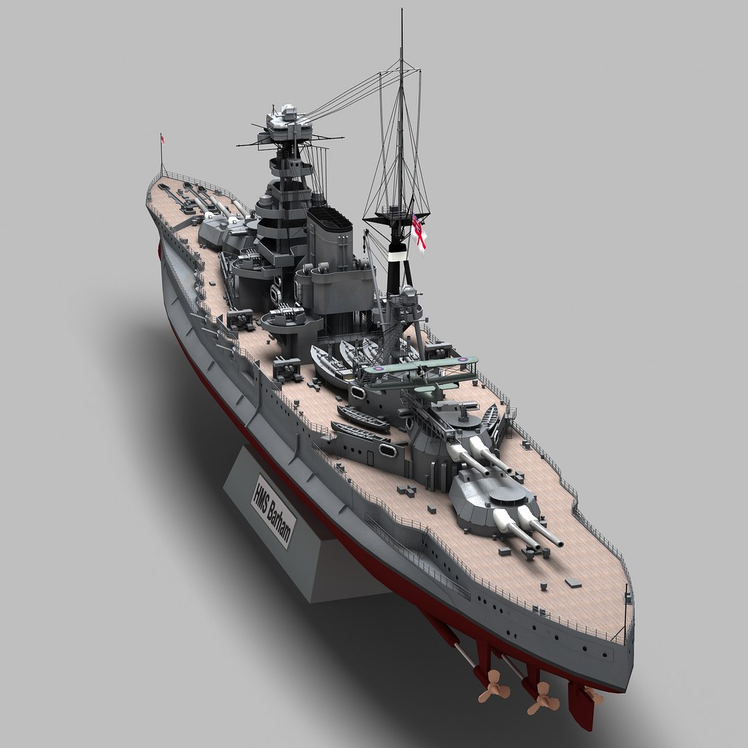 Max Hms Barham Battleship