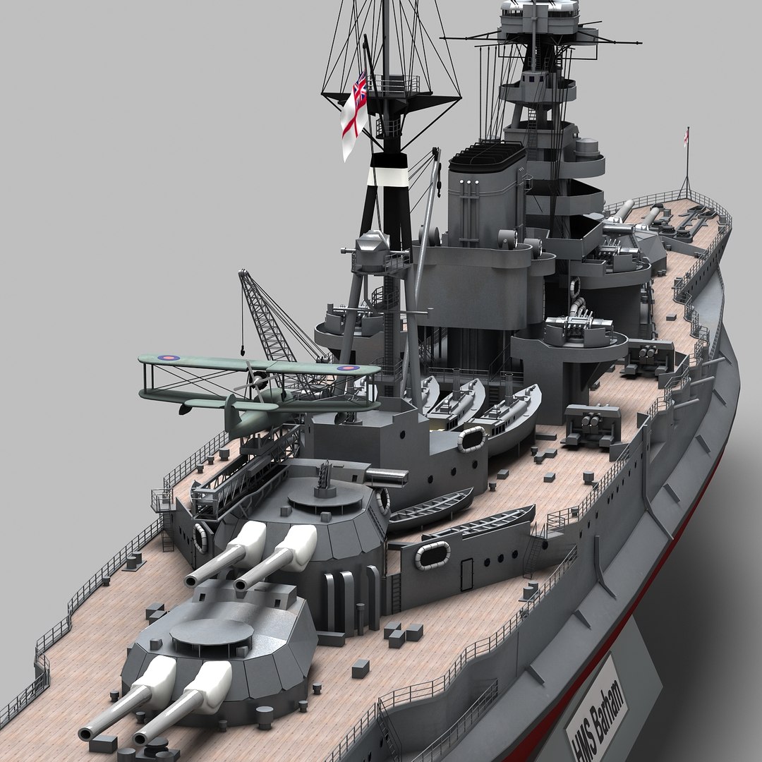 Max Hms Barham Battleship