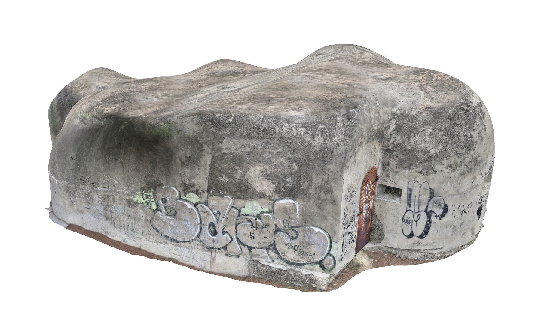 Bunker 3 3D model - TurboSquid 2170326