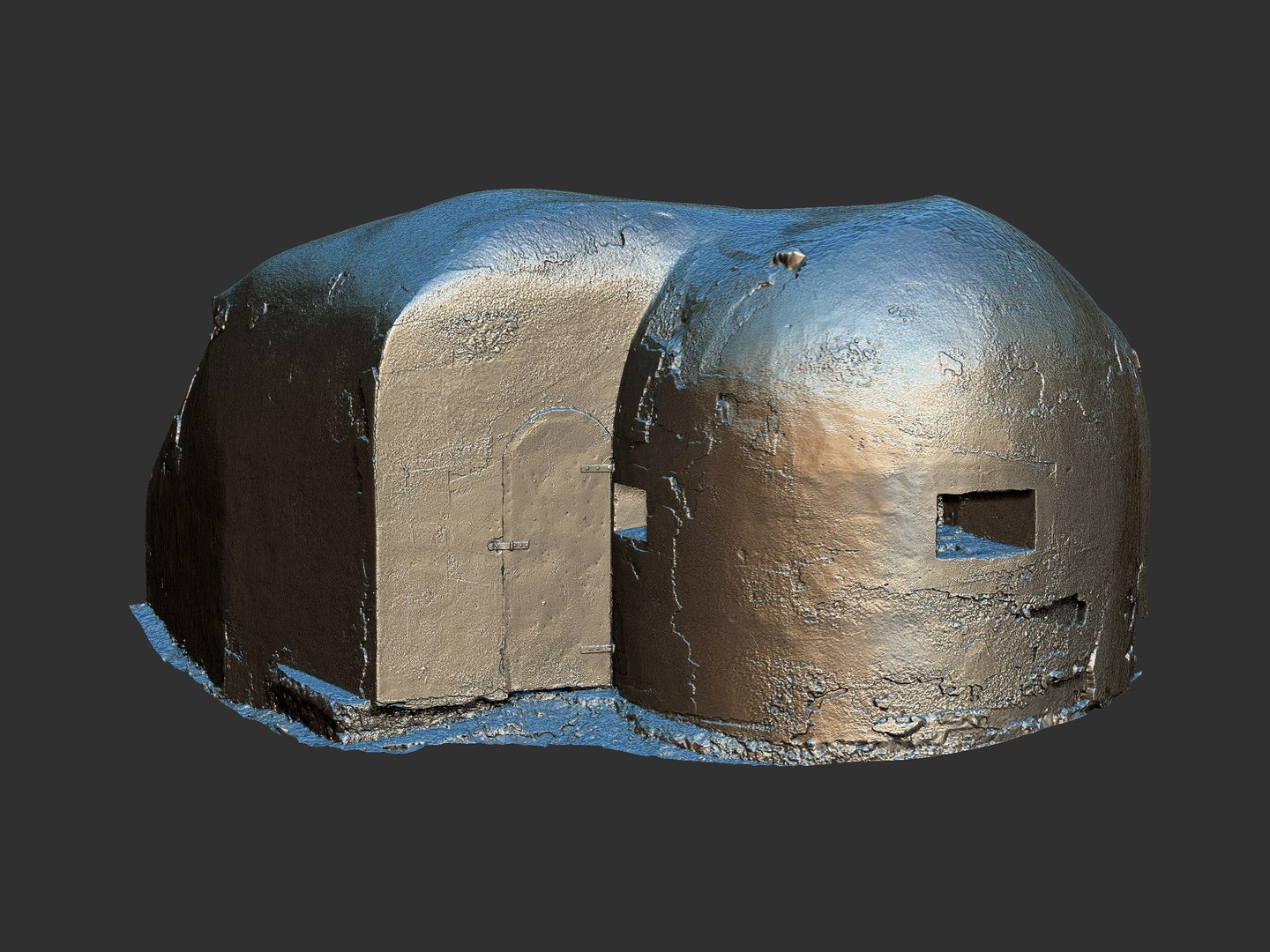 Bunker 3 3D model - TurboSquid 2170326