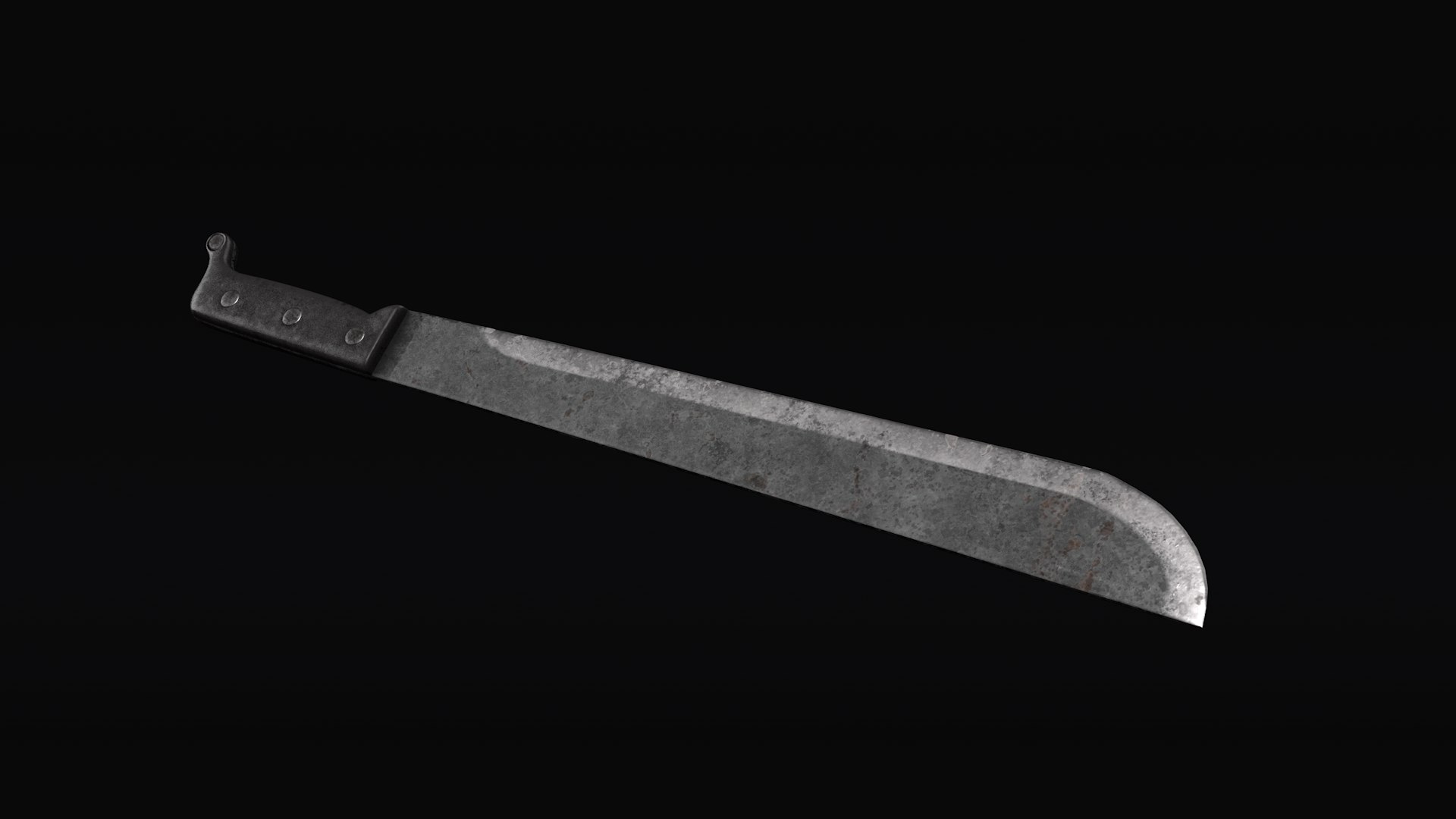 3D Rusty Machete - TurboSquid 2275549