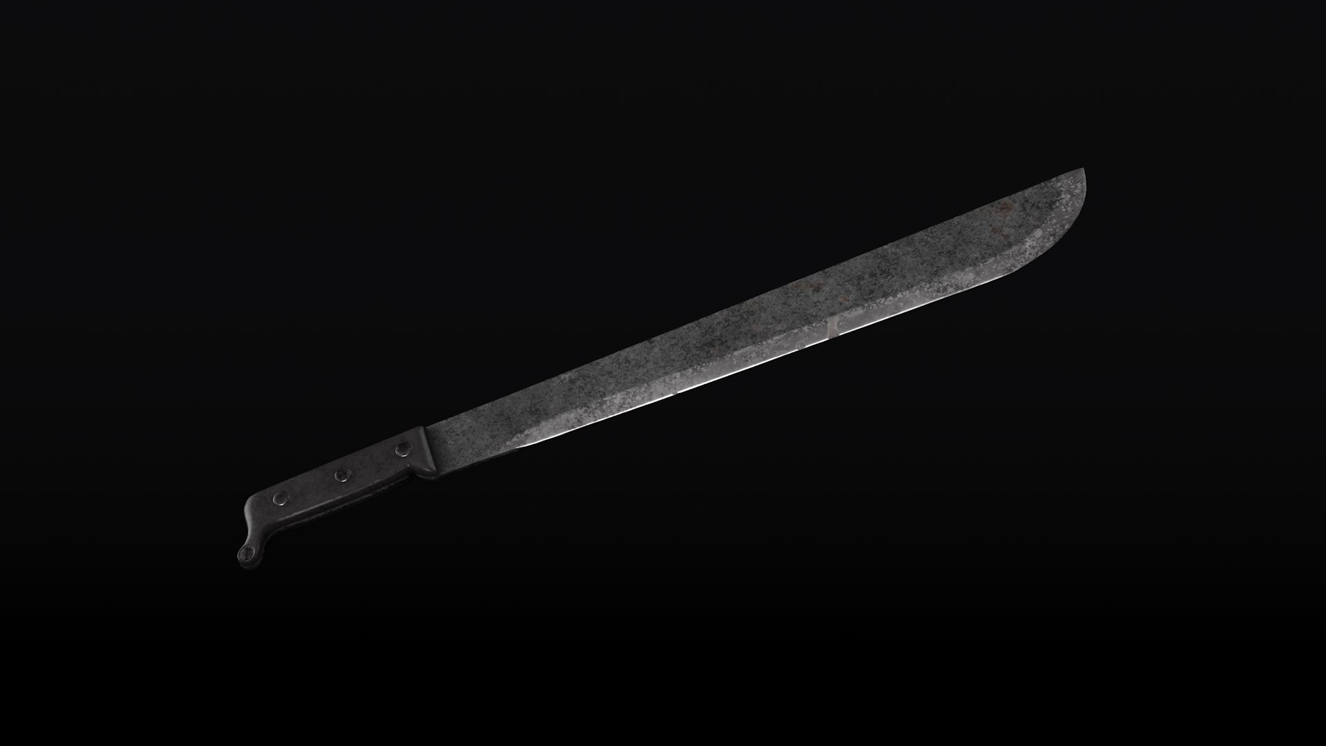 3D Rusty Machete - TurboSquid 2275549