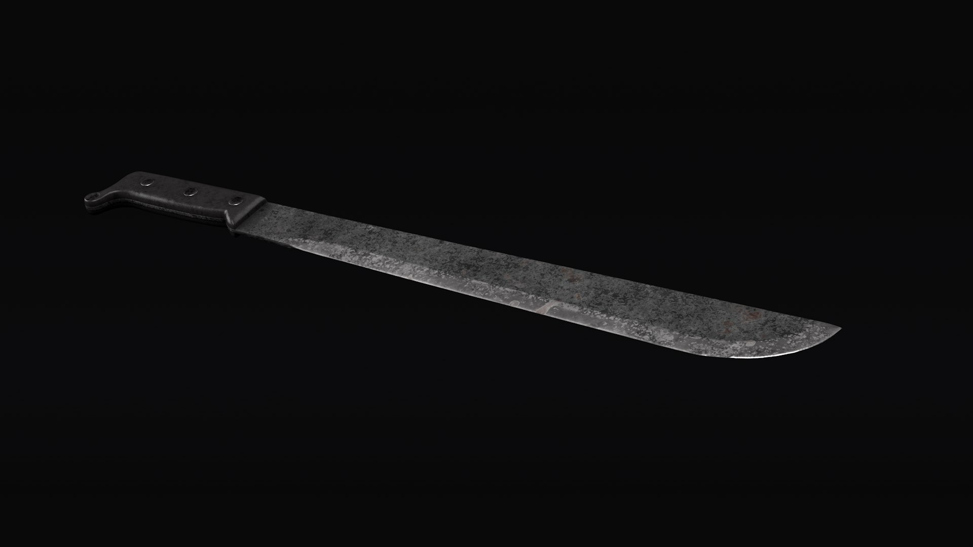 3D Rusty Machete - TurboSquid 2275549