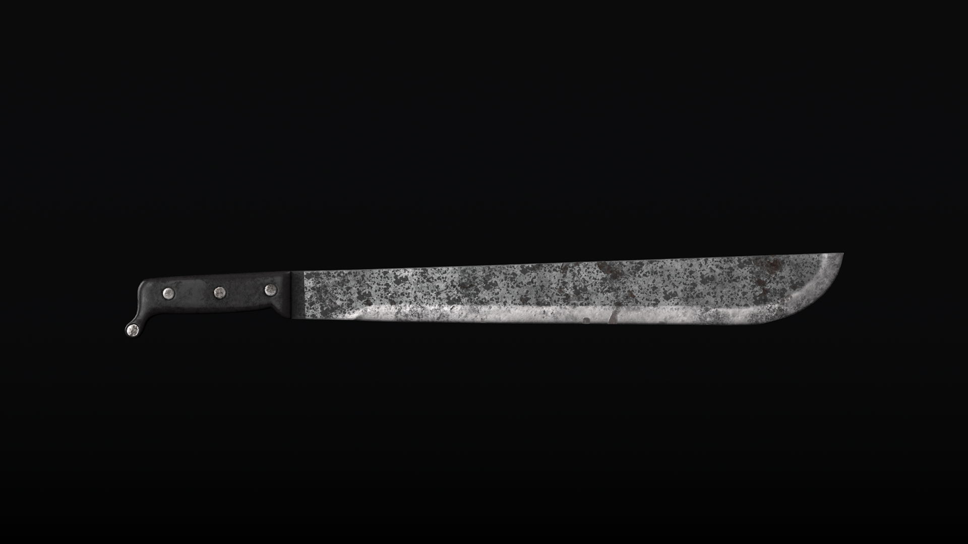 3D Rusty Machete - TurboSquid 2275549