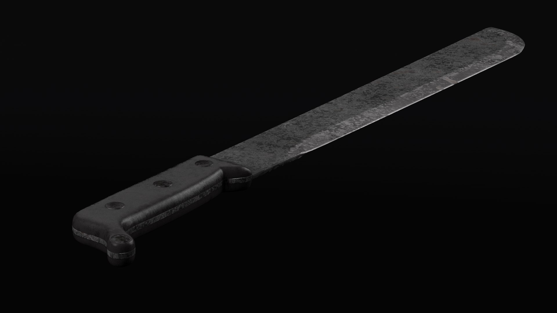 3D Rusty Machete - TurboSquid 2275549