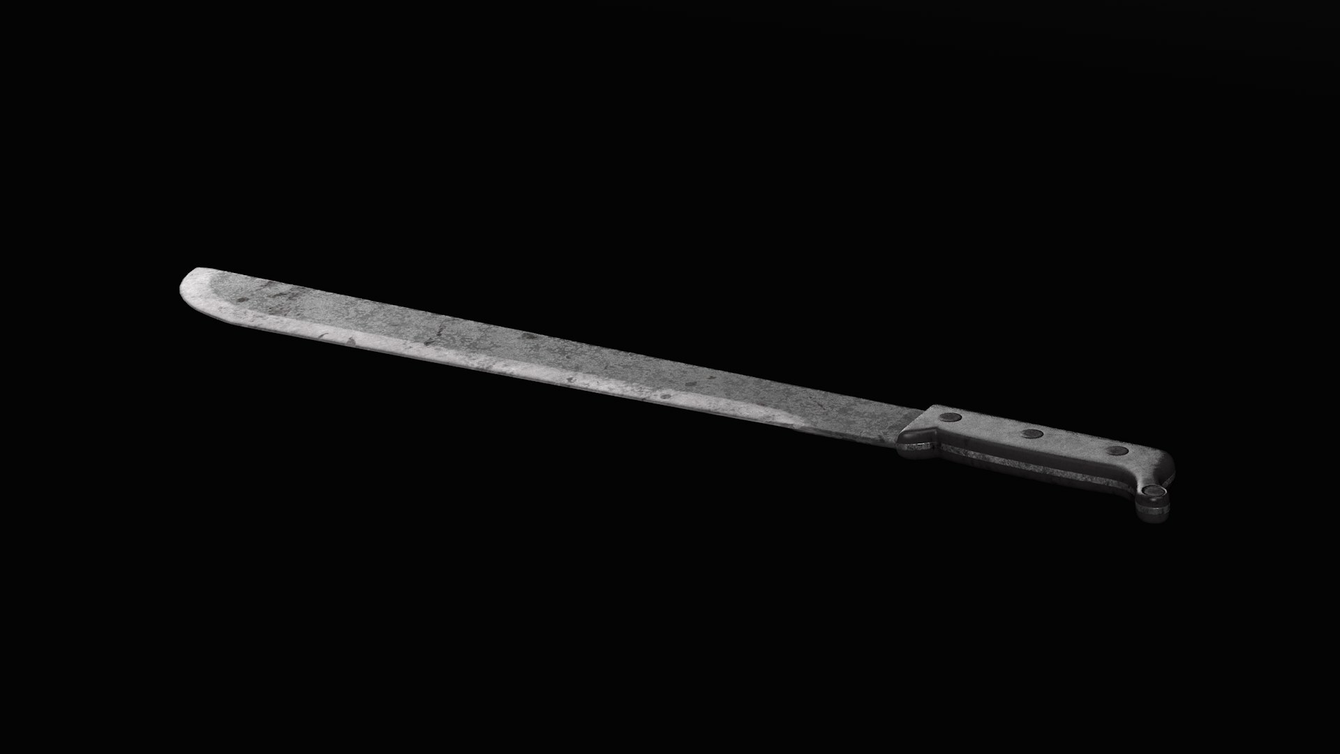 3D Rusty Machete - TurboSquid 2275549