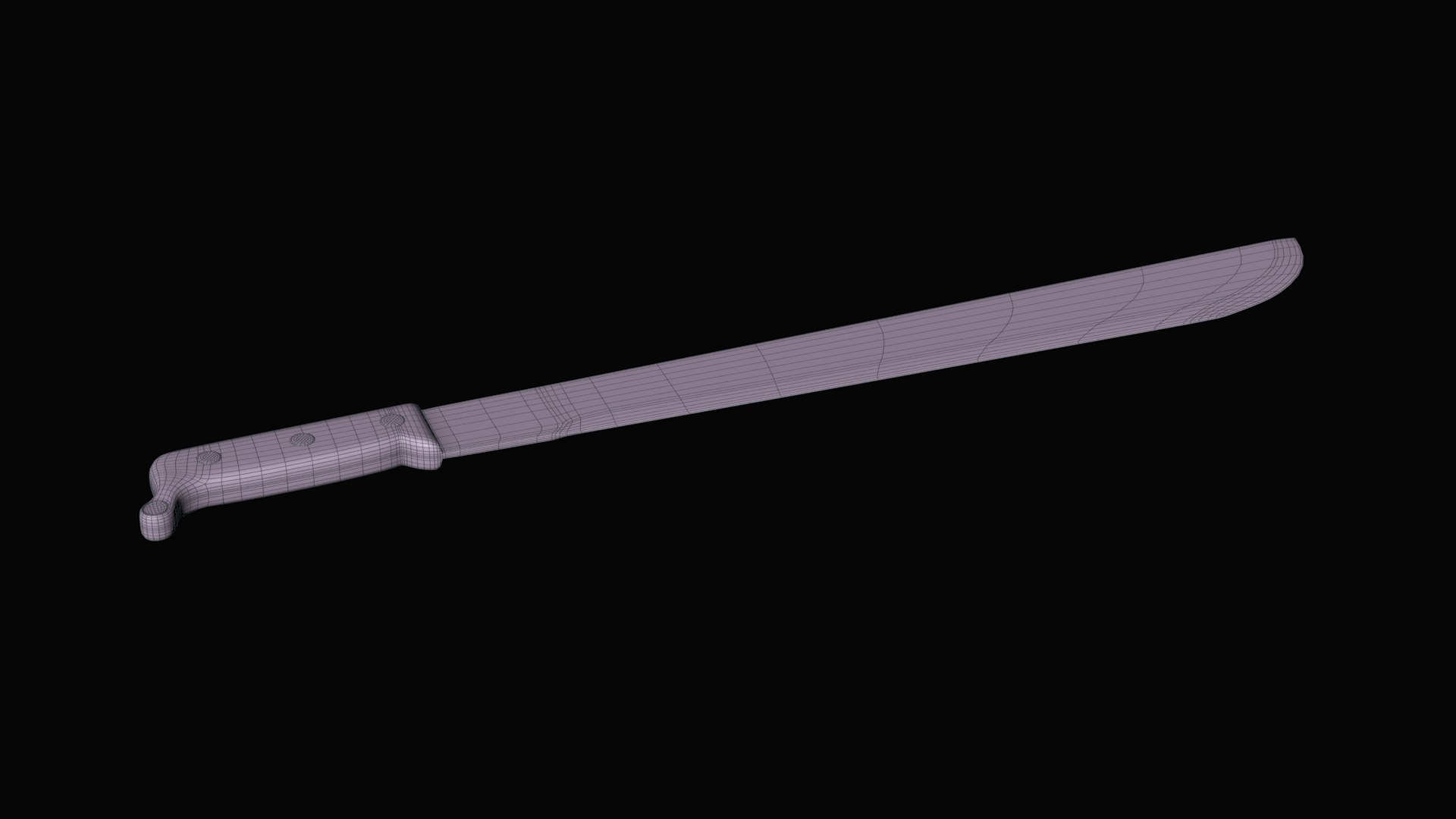 3D Rusty Machete - TurboSquid 2275549