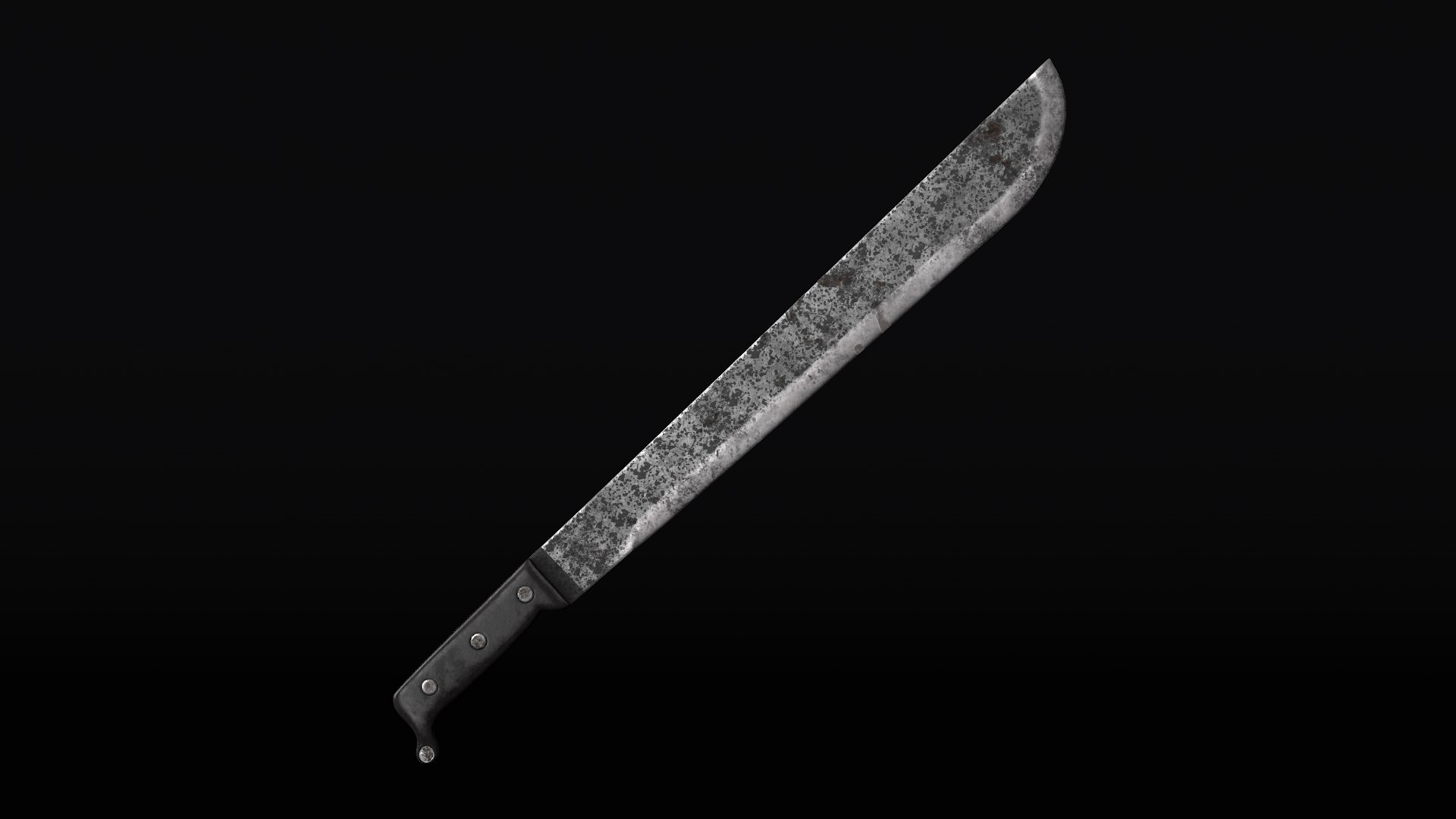 3D Rusty Machete - TurboSquid 2275549