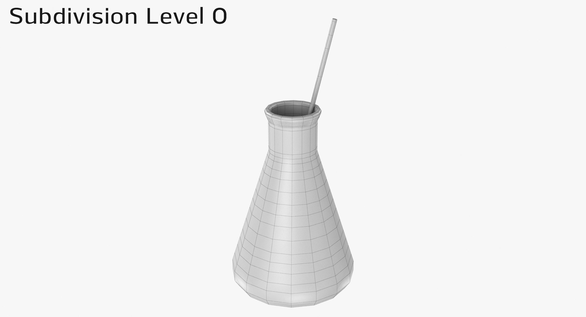 3D Erlenmeyer Flask Rod - TurboSquid 1682905
