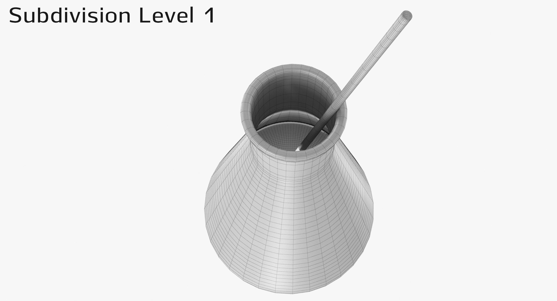 3D erlenmeyer flask rod - TurboSquid 1682905