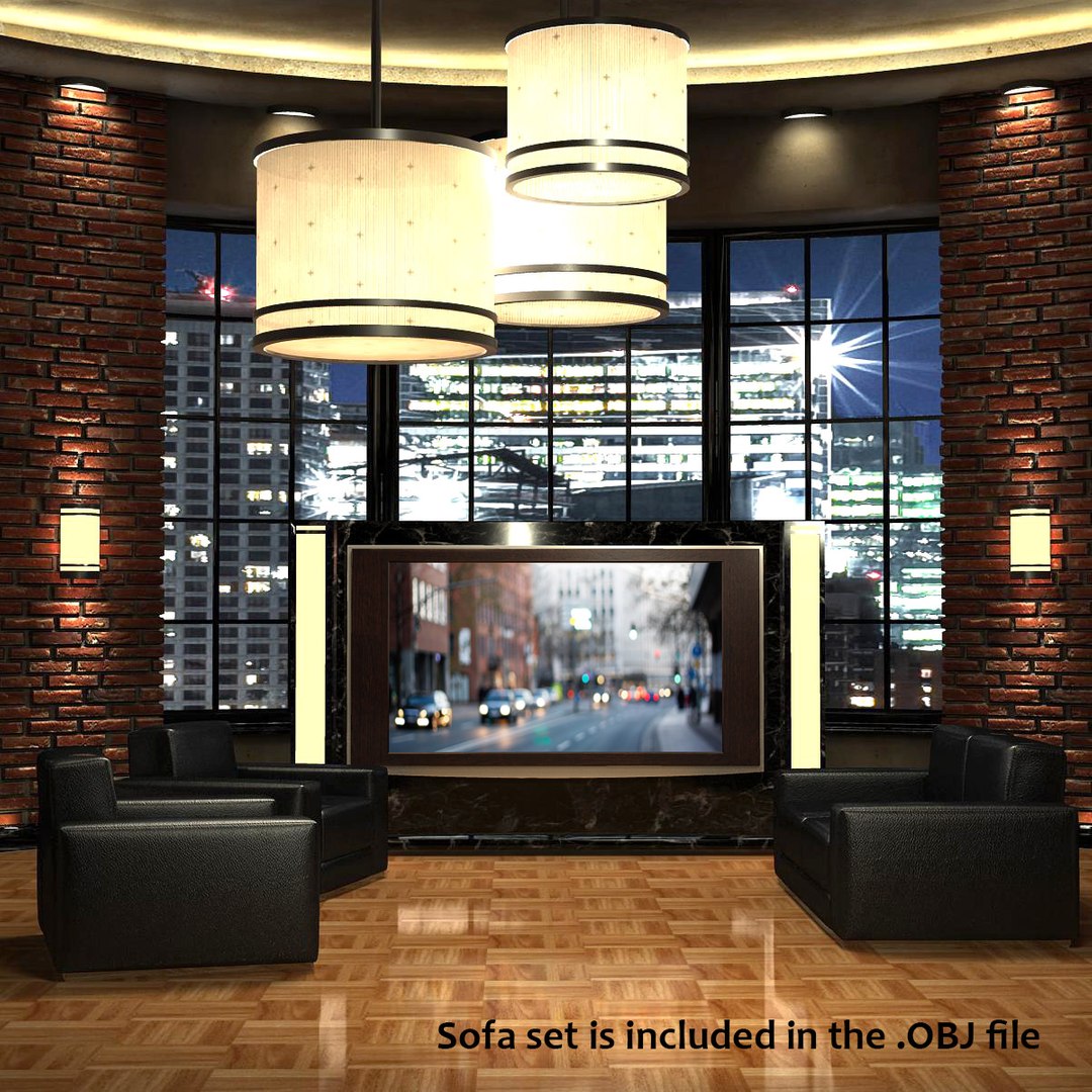 3d Virtual Set Studio - Model