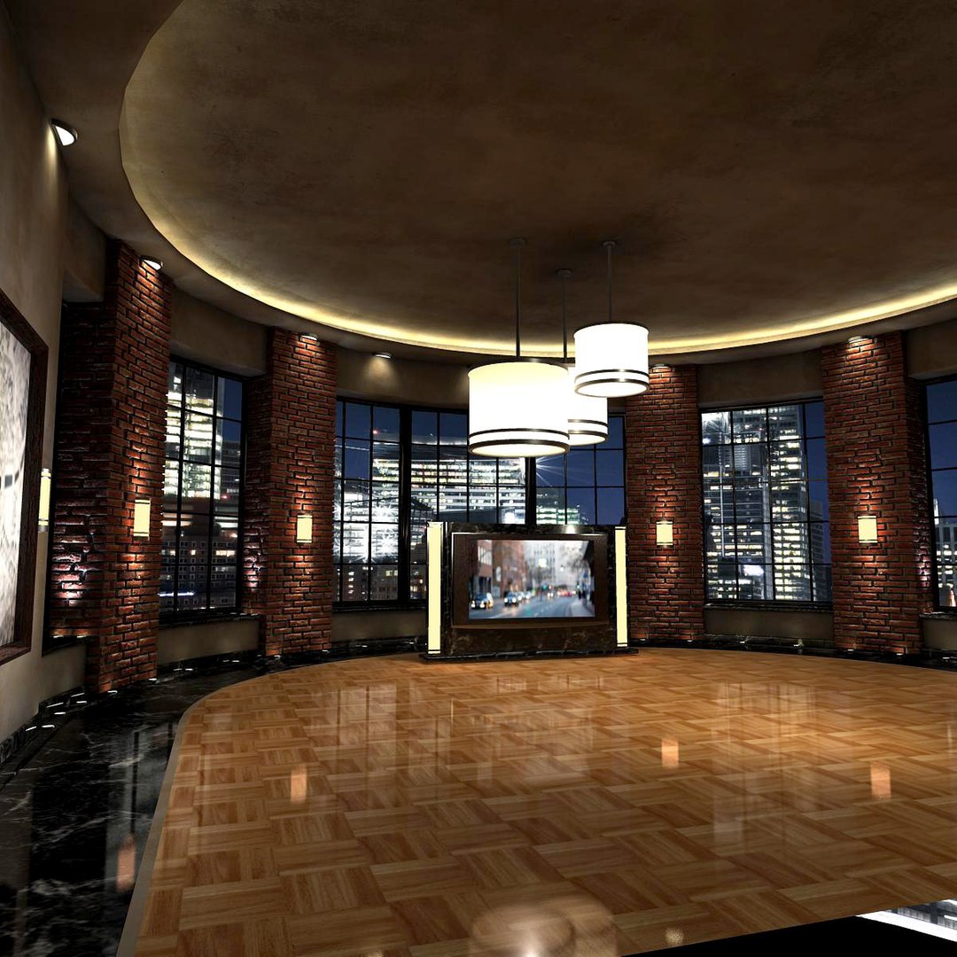 3d Virtual Set Studio - Model