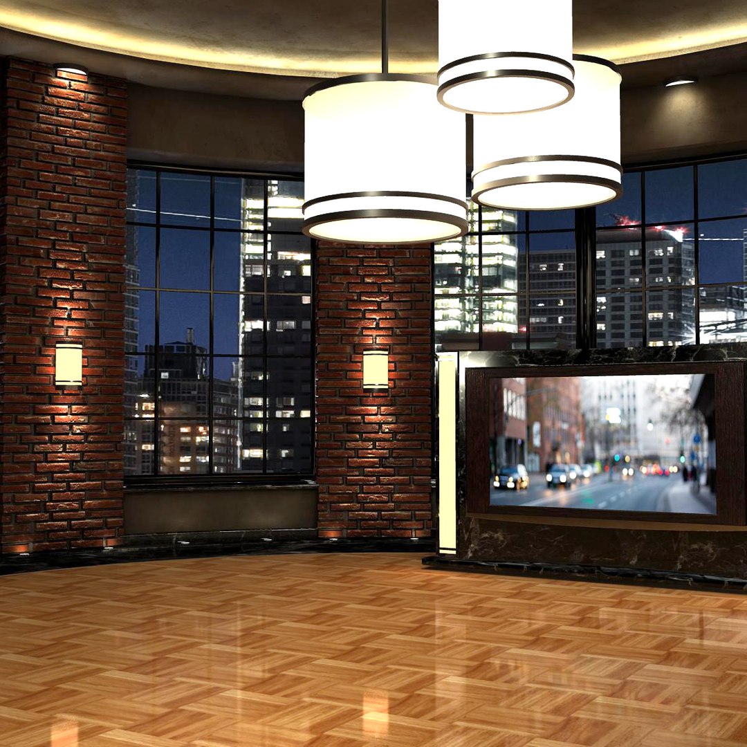 3d Virtual Set Studio - Model