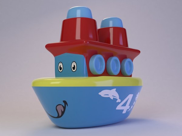 Toy boat model - TurboSquid 1525672