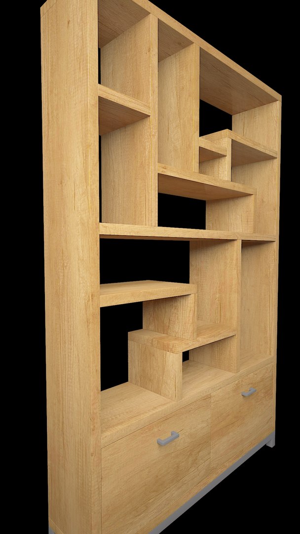 Bookshelf Next Bronx 3D - TurboSquid 2052689