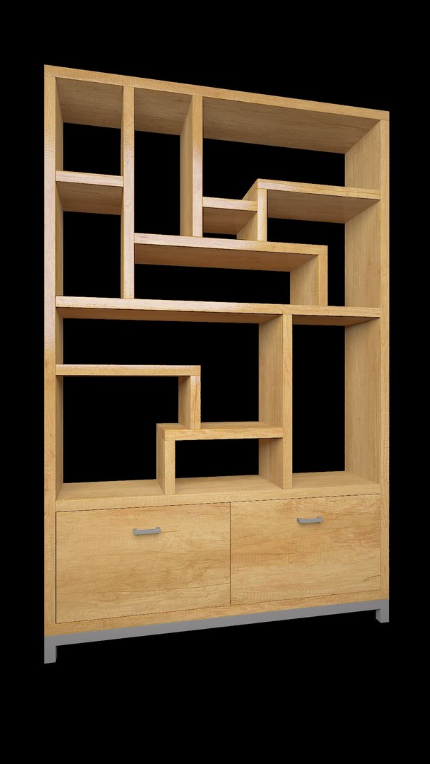 Bookshelf Next Bronx 3D - TurboSquid 2052689