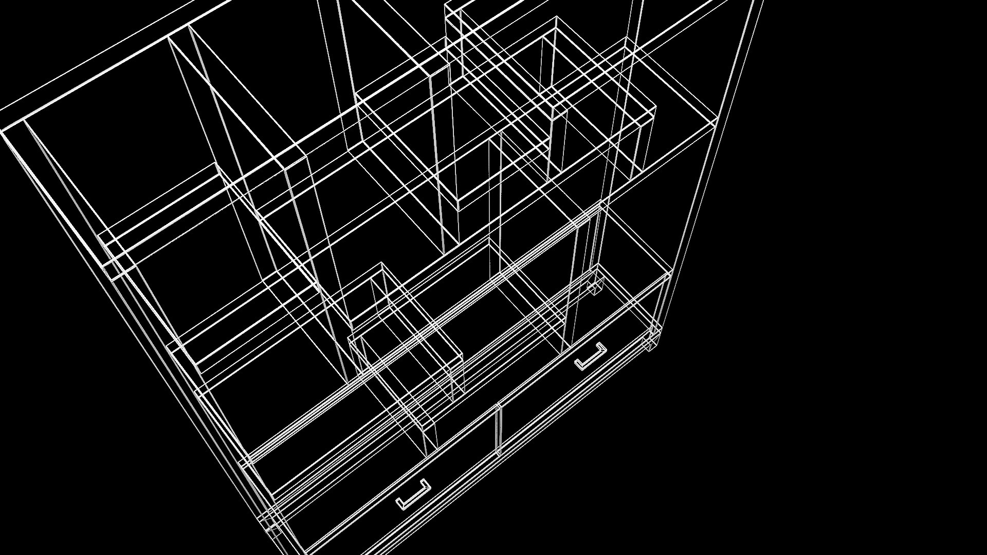 Bookshelf Next Bronx 3D - TurboSquid 2052689