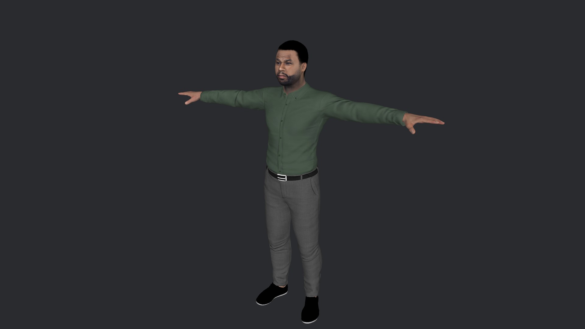 50 Cent Hyper Realistic Full Body Fully Rigged 3D Character 3D Model ...