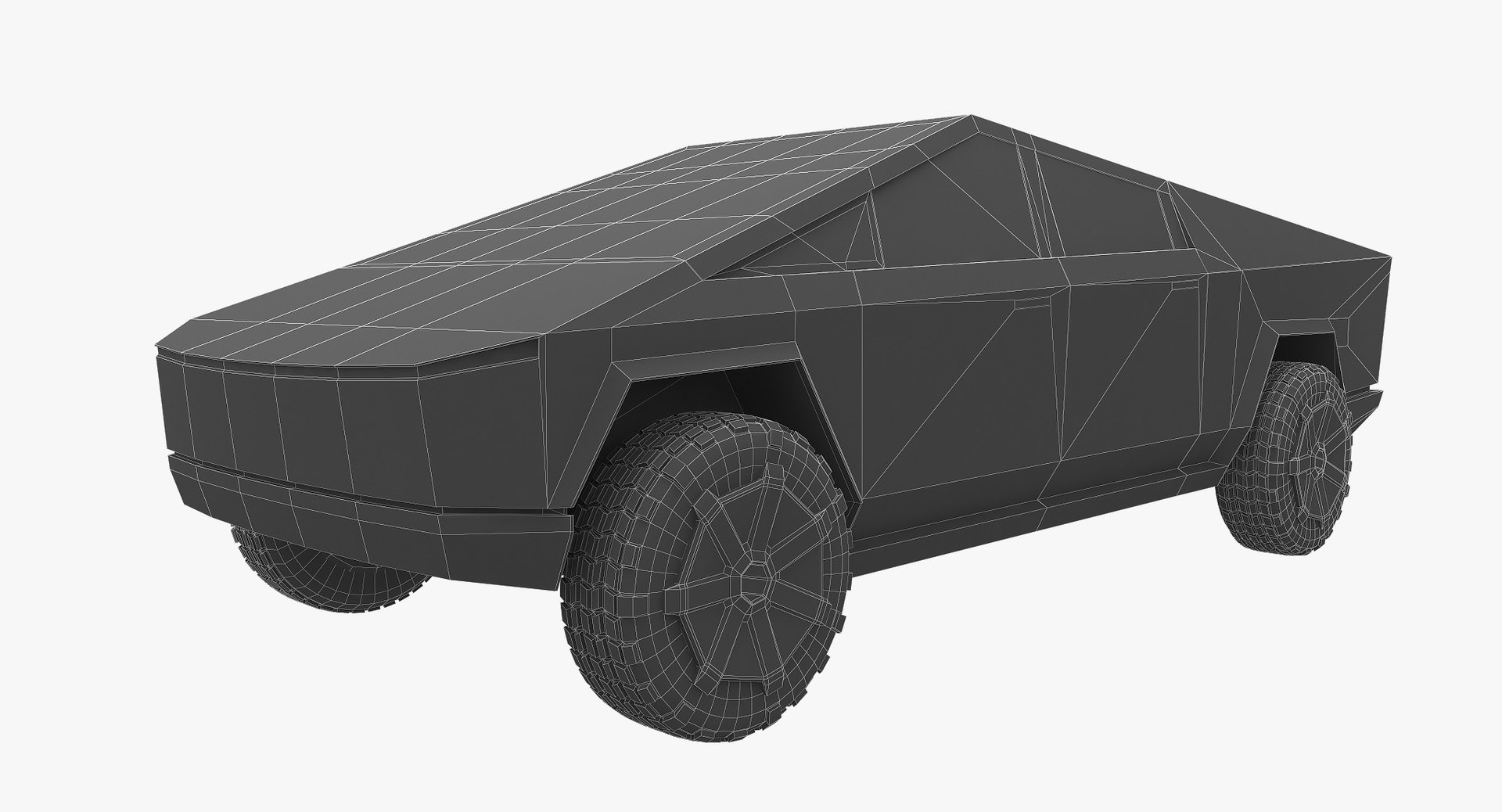 Cybertruck Truck 3D Model - TurboSquid 1606303