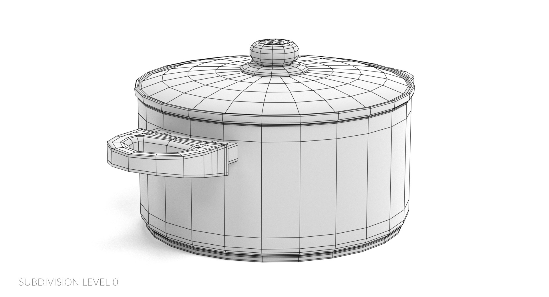 3D Cooking Pot Model - TurboSquid 1363354