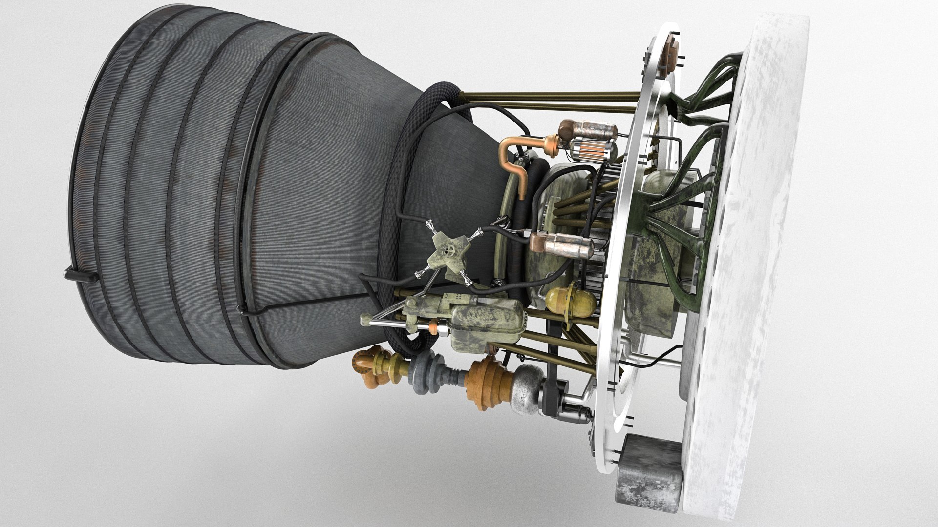 Rocket Engine 3D - TurboSquid 1689638