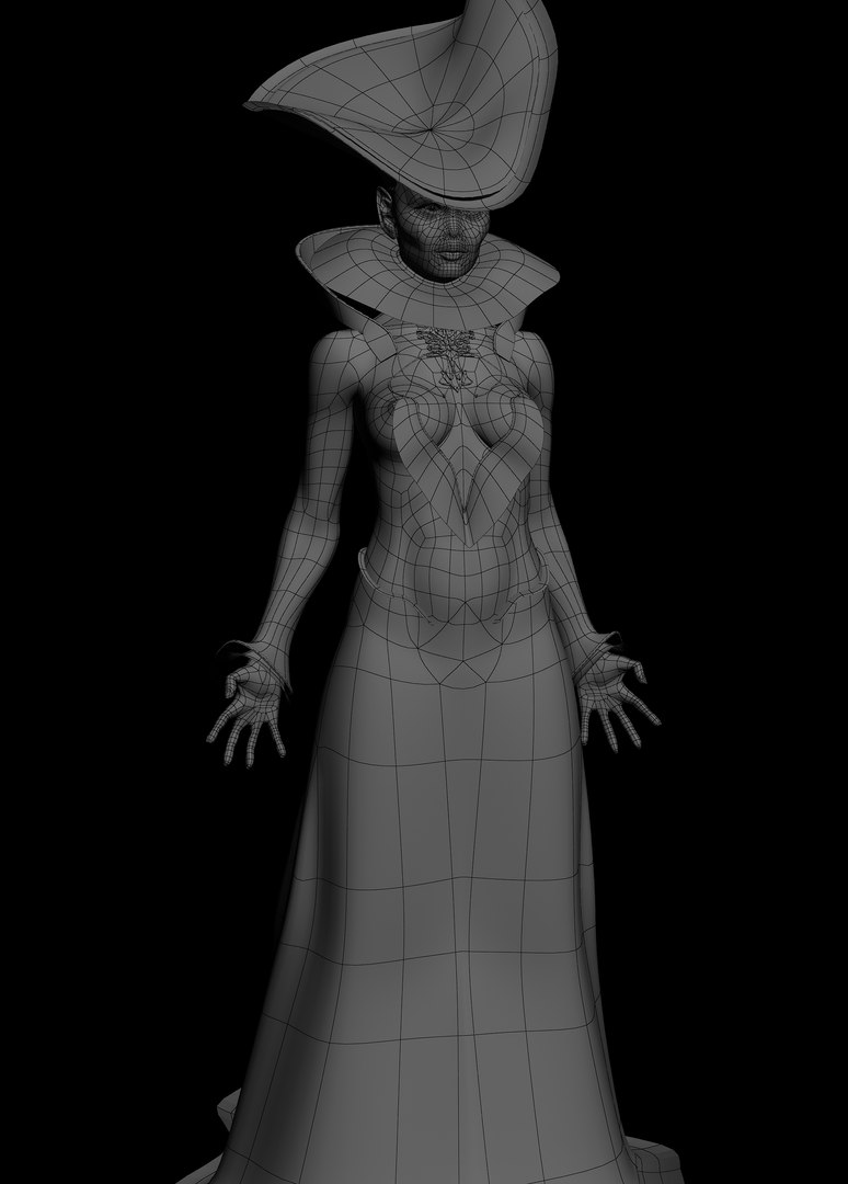 3d Model Alien Noble